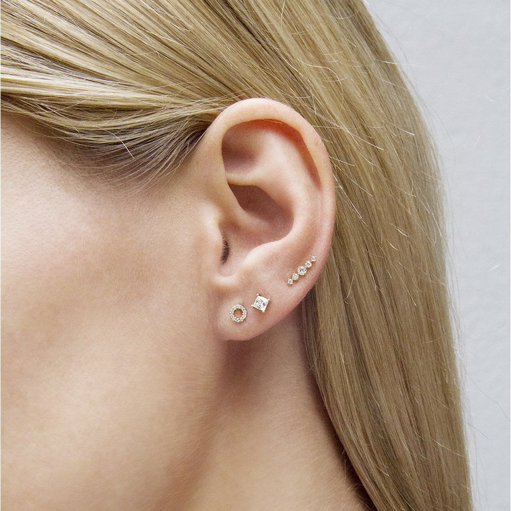 Haru Stud in Rose Gold – CARAT* London EU
